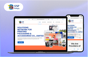 SNP Packaging’s new website launched by Konekt! - Konekt